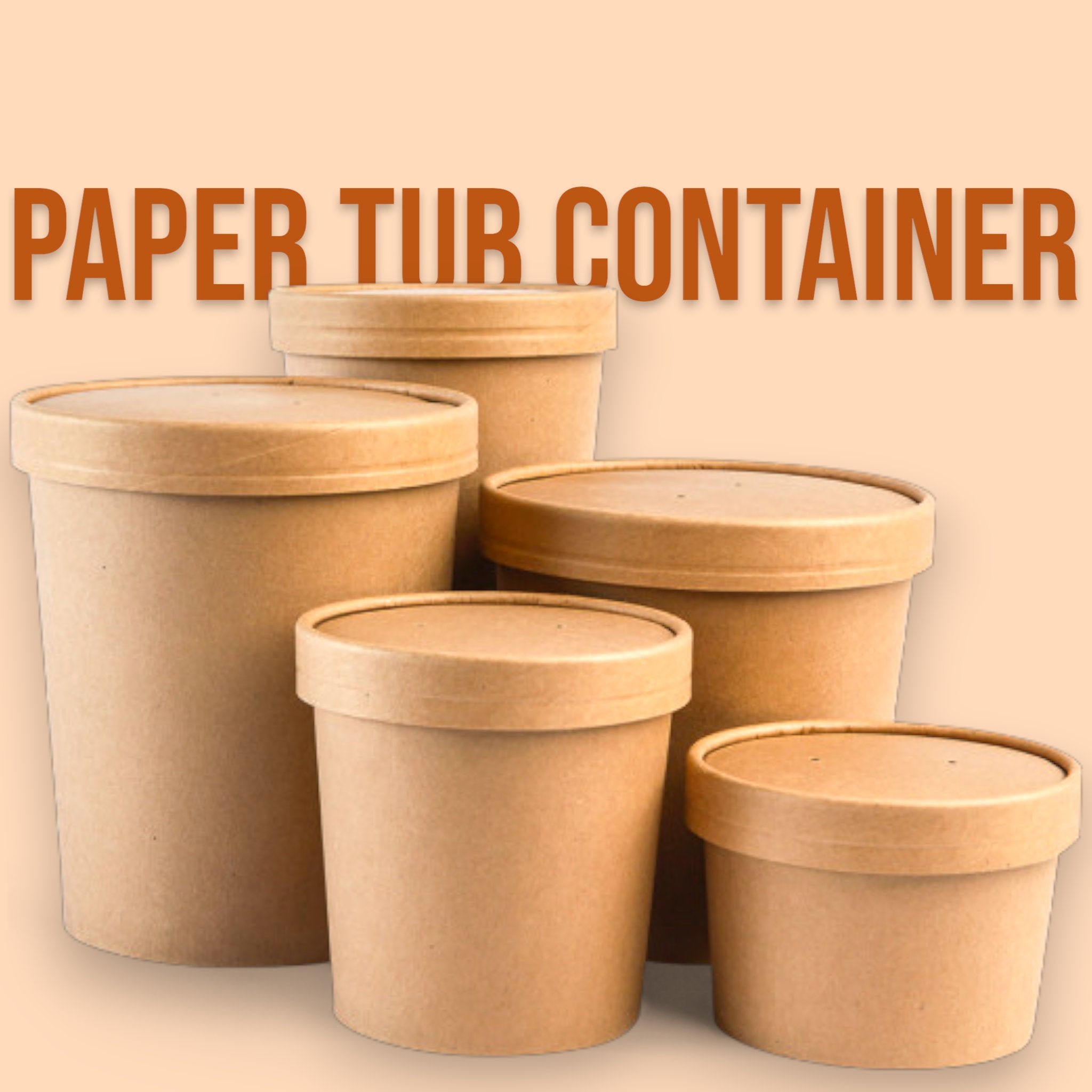 Paper Tub Containers – Arife Online Store