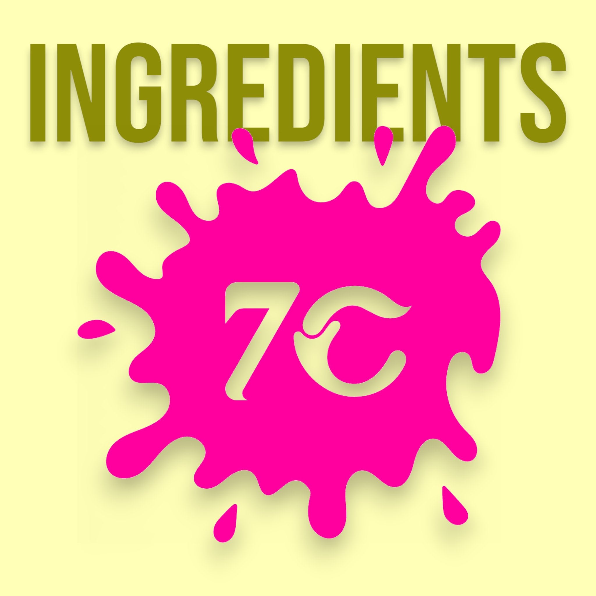 7C Ingredients – Arife Online Store