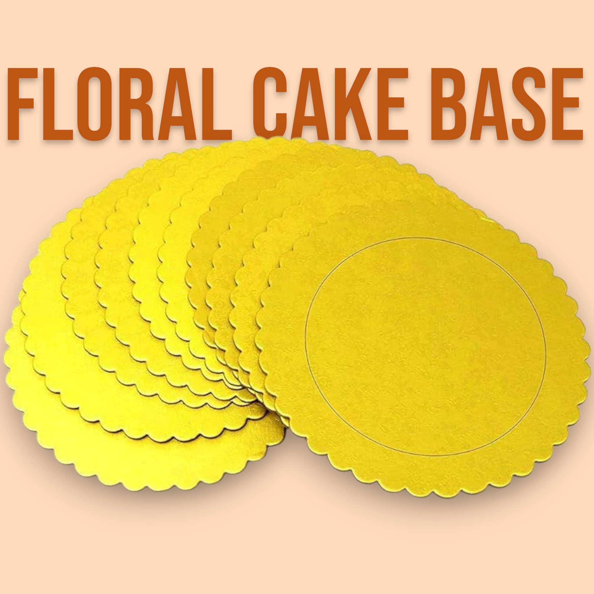 Floral Cake Base – Arife Online Store