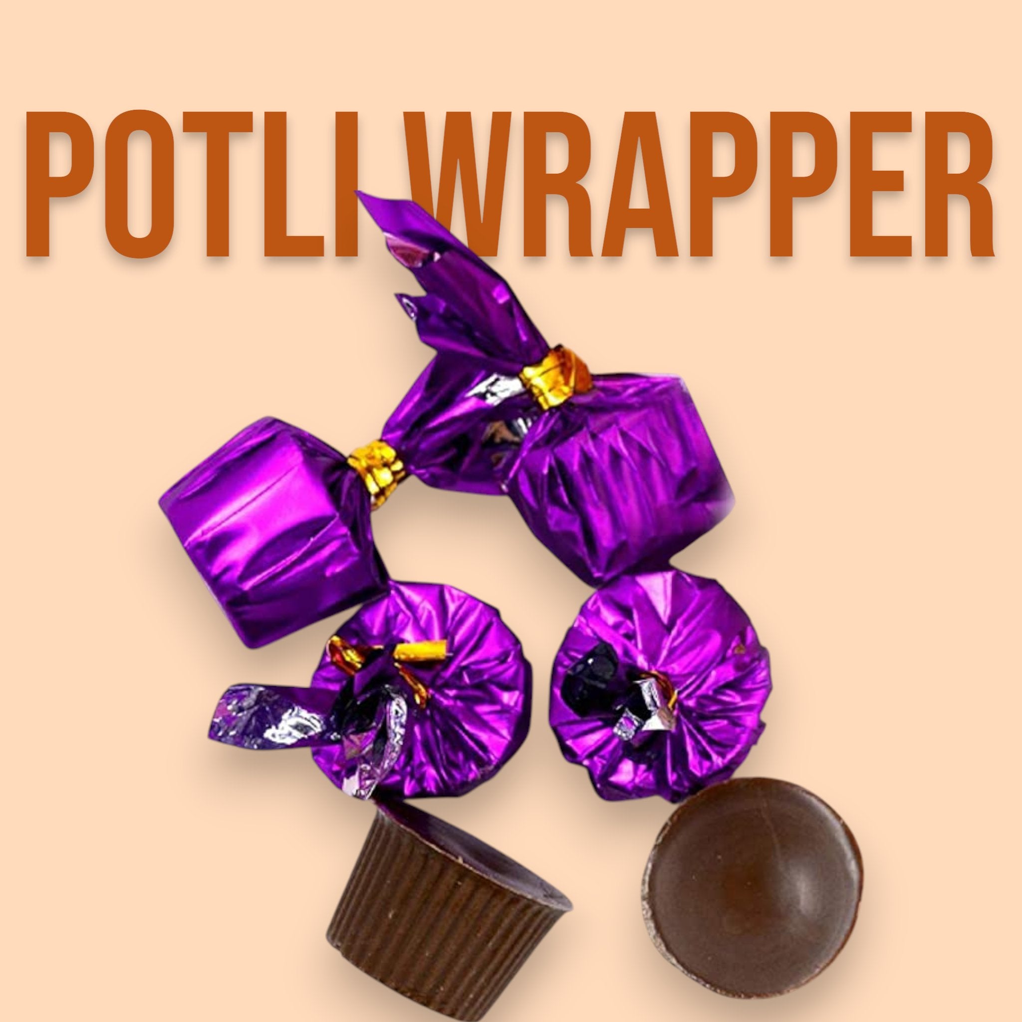 Matt Chocolate Wrapper – Arife Online Store