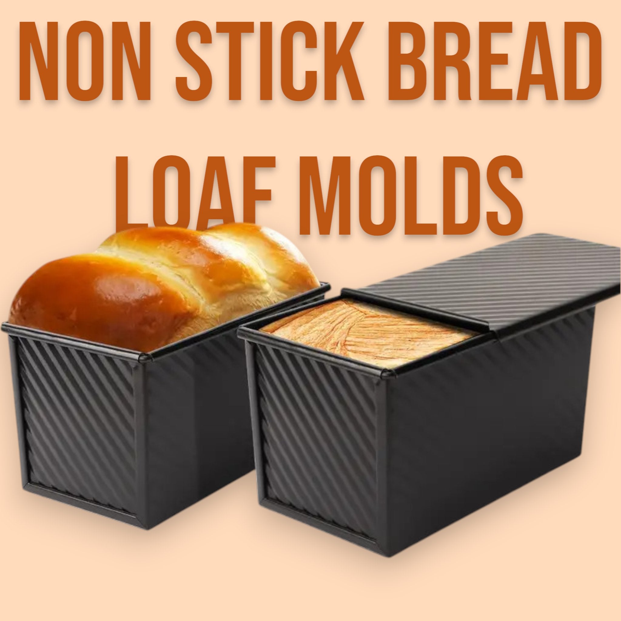 Non Stick Bread Loaf Molds – Arife Online Store
