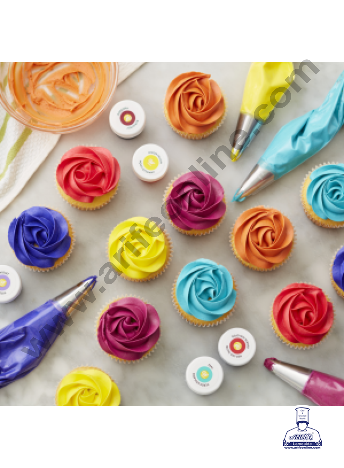 Wilton Primary Candy Color Set of 4 – Arife Online Store