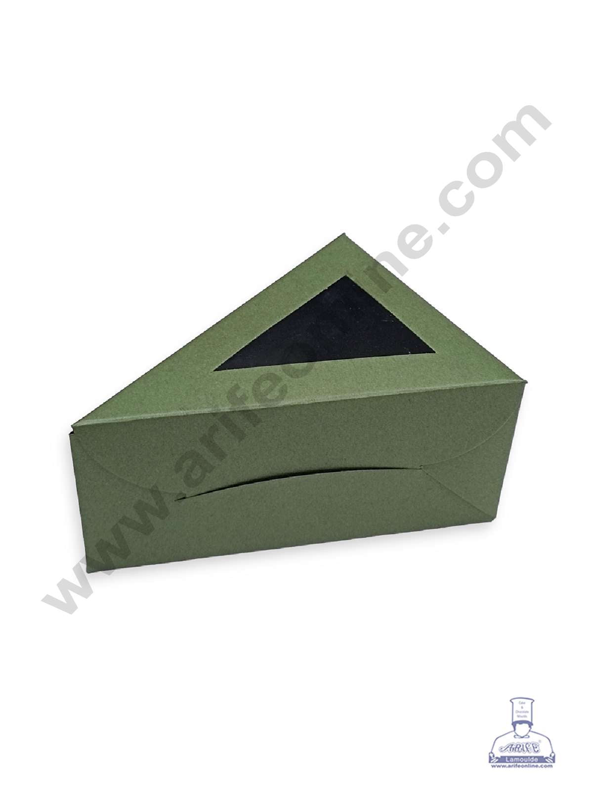CAKE DECOR™ 1 Cake Slice Box | Triangle Shape Cheese Slice Box | Pastr ...