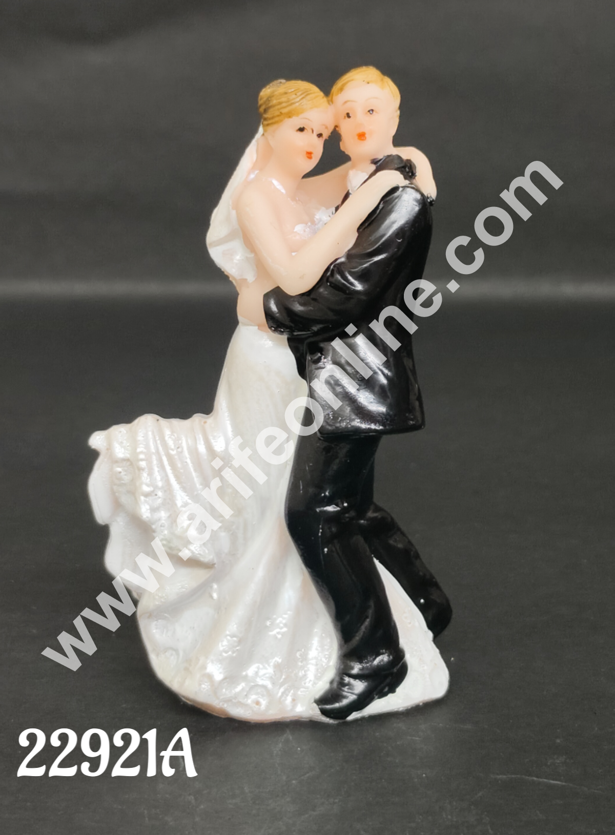 CAKE DECOR™ 1 Pcs Wedding Couple Ceramic Figure Cake Topper Decoration ...