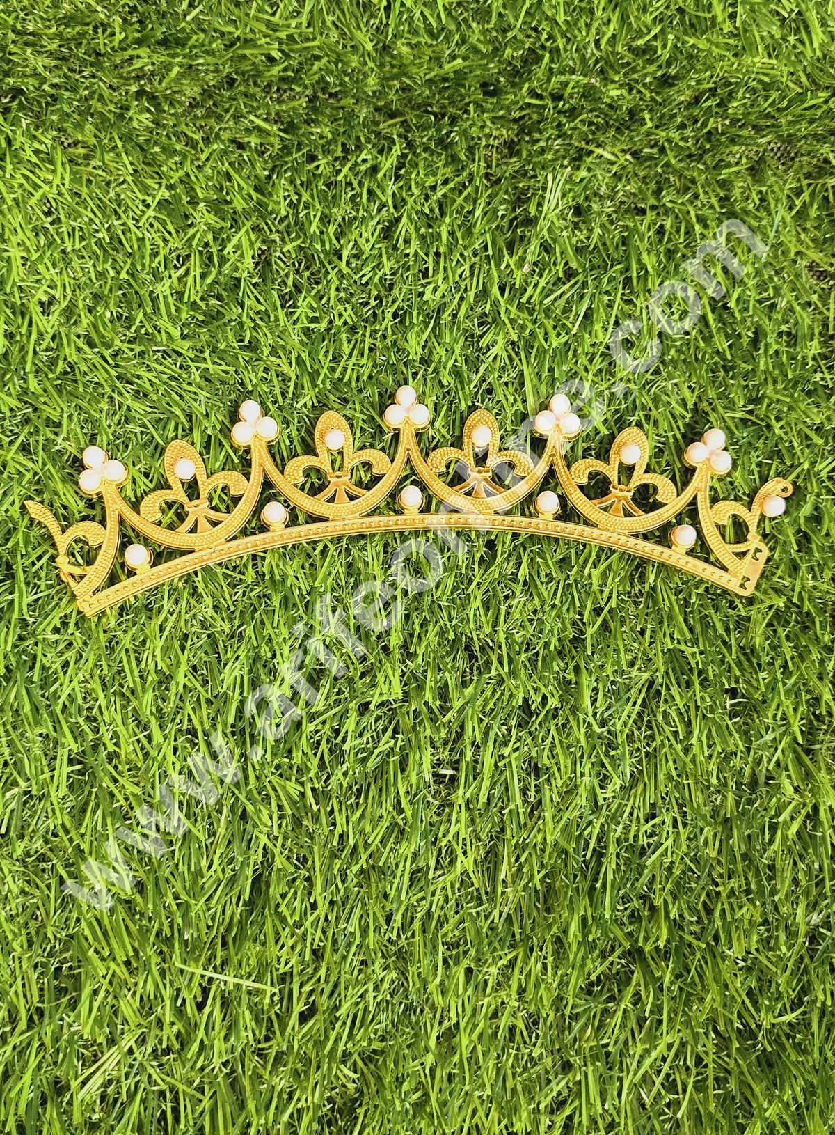 CAKE DECOR™ Plastic Crown Topper For Cake And Cupcake Decorations - Go ...
