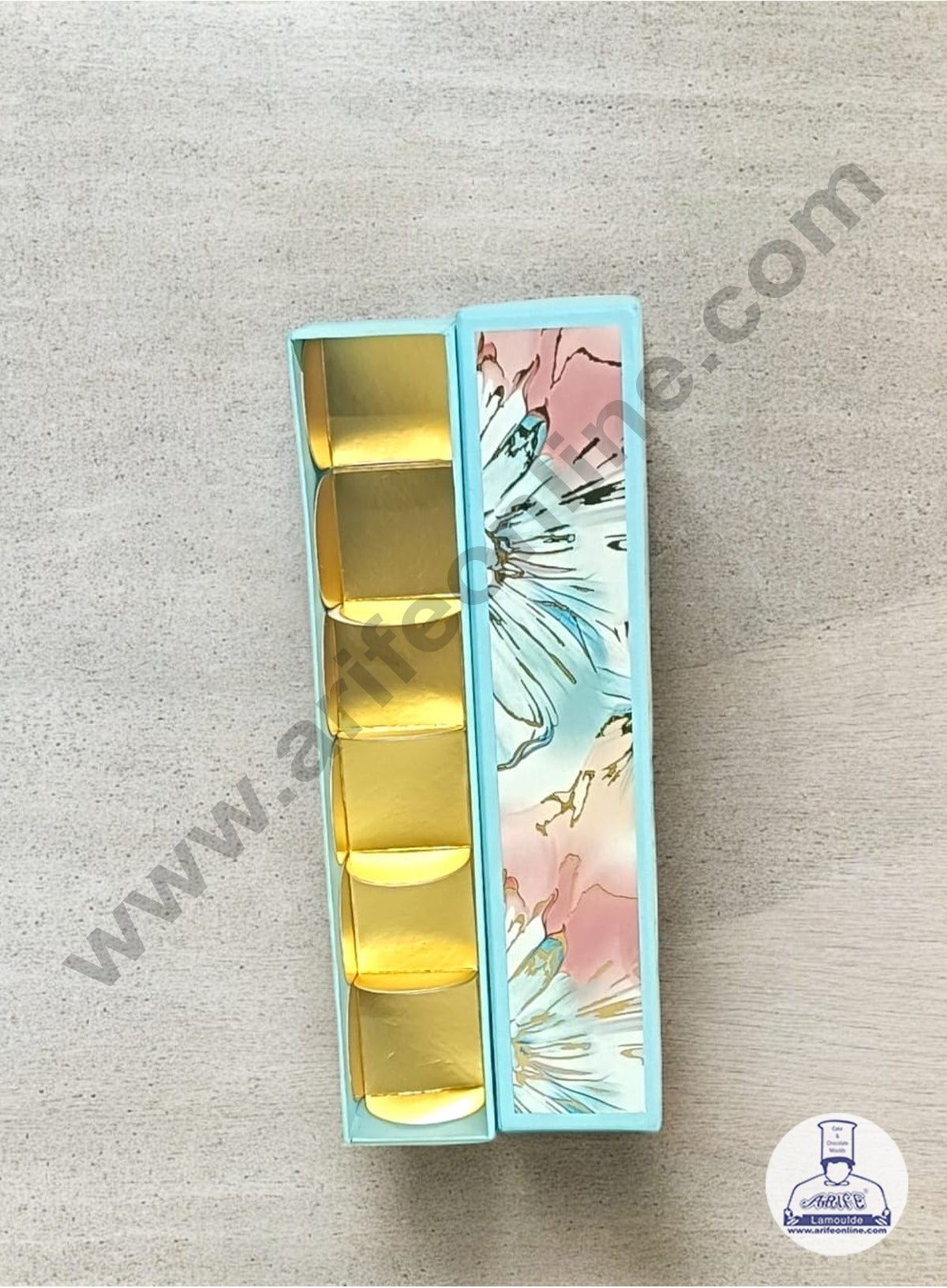 CAKE DECOR™ 6 Cavity Baklava Box | Kunafa Box | Chocolate Gifting Box ...