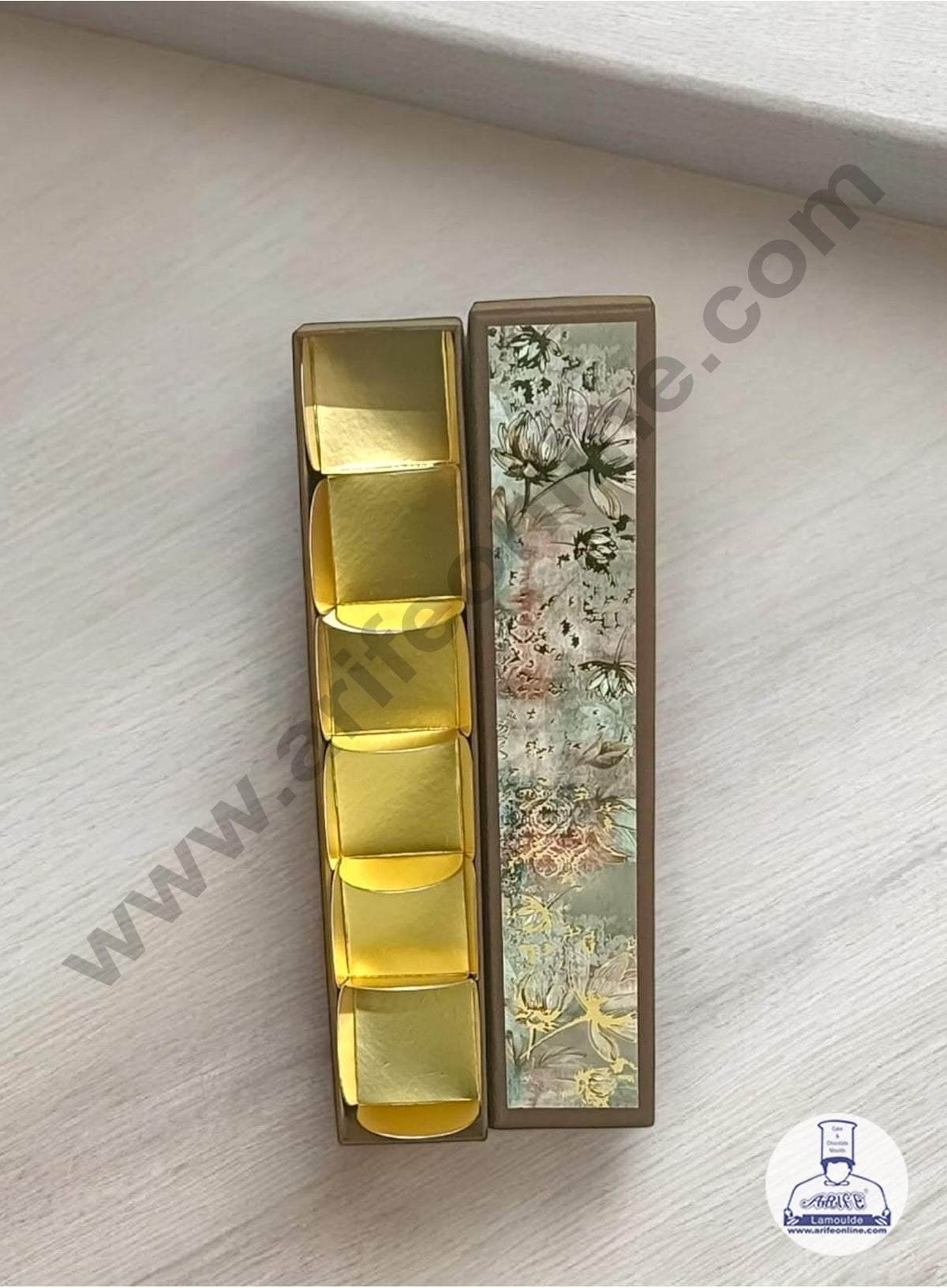 CAKE DECOR™ 6 Cavity Baklava Box | Kunafa Box | Chocolate Gifting Box ...