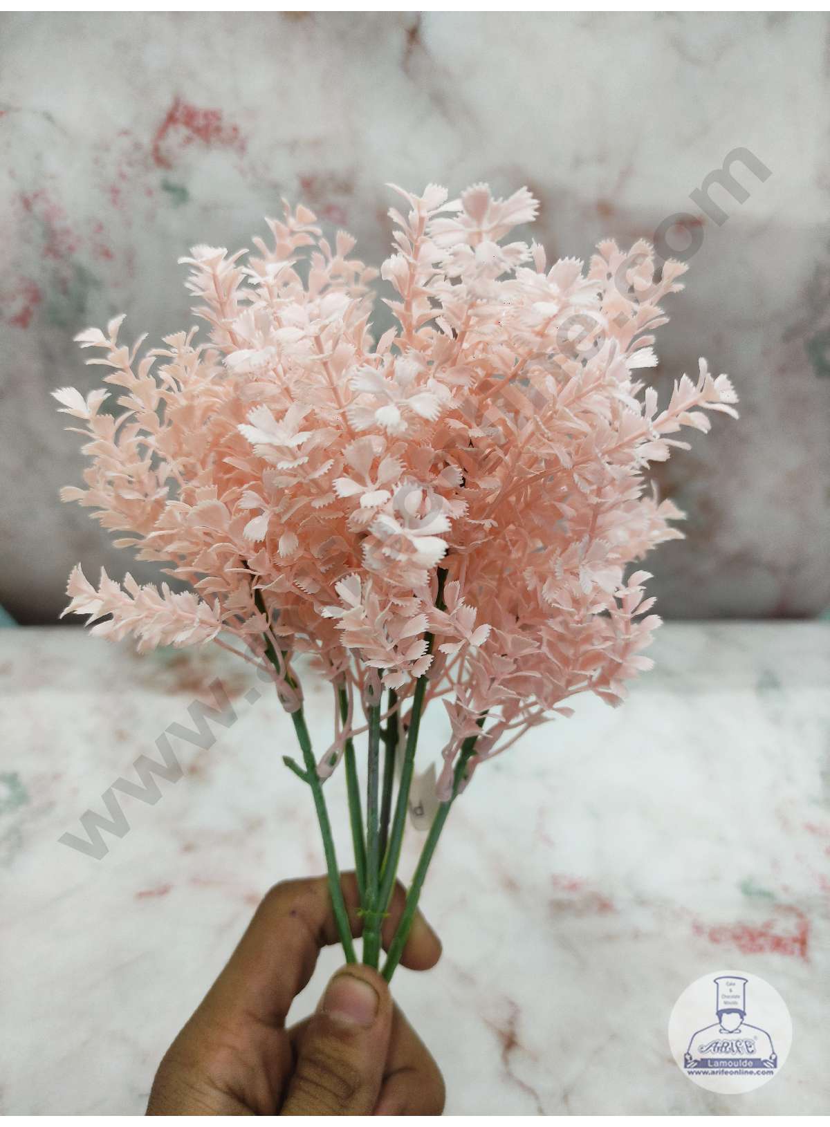 Cake Decor™ Gypsy Artificial Flower For Cake Decoration – Light Peach ...