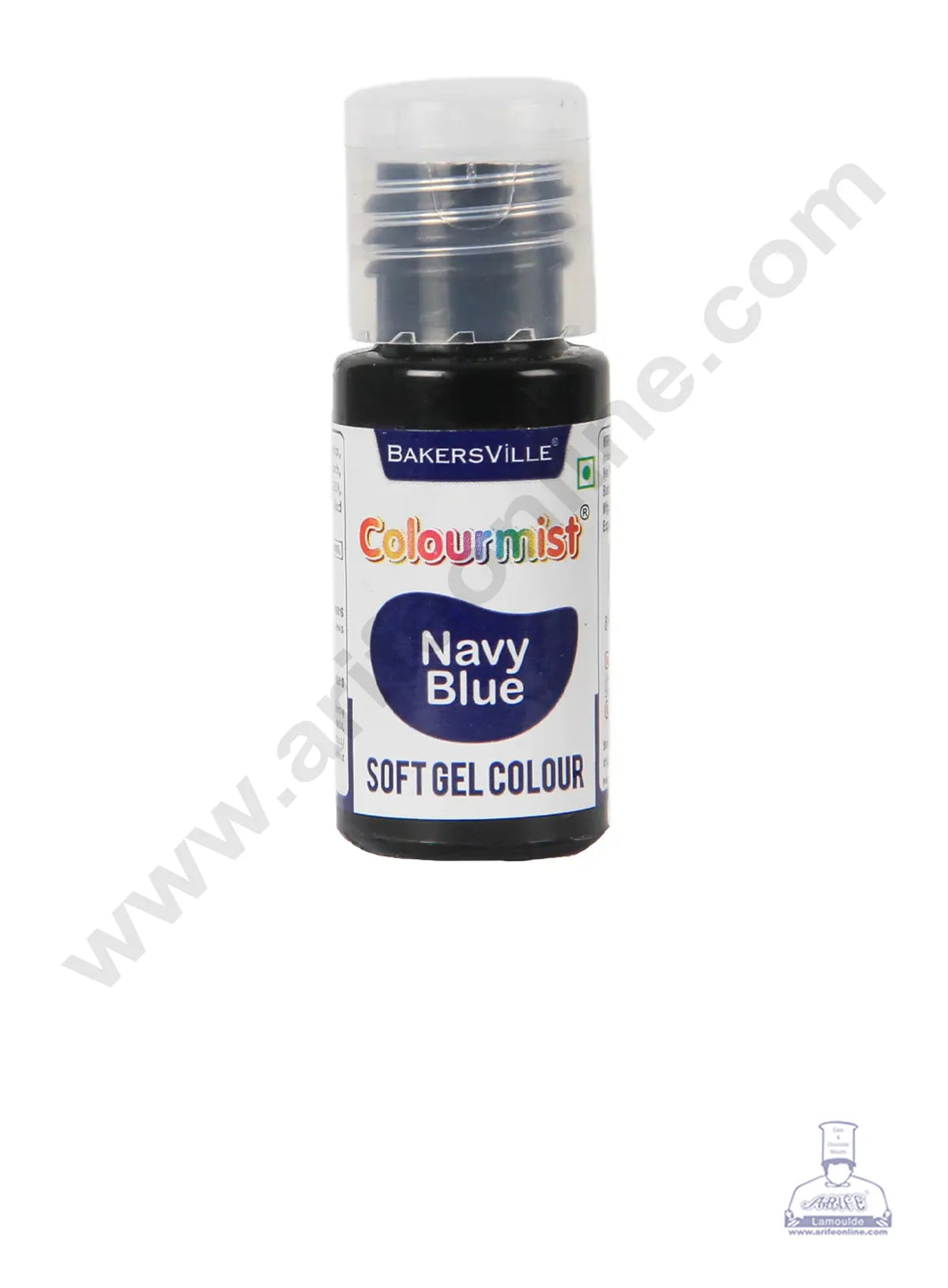 Colourmist Soft Gel Paste Food Color Navy Blue 20g | Edible Gel Colour ...