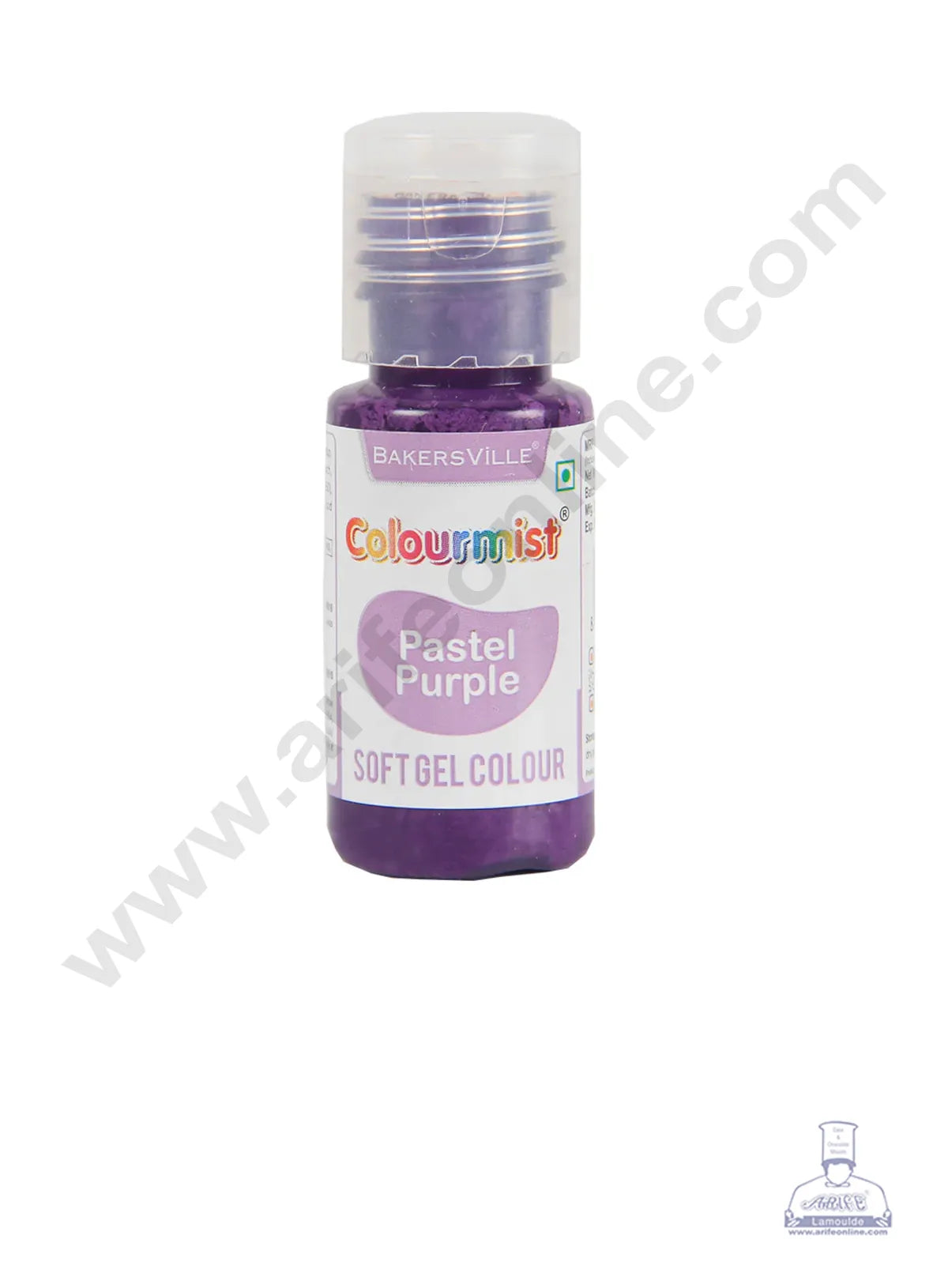Colourmist Soft Gel Paste Food Color Pastel Purple 20g | Edible Gel Co ...