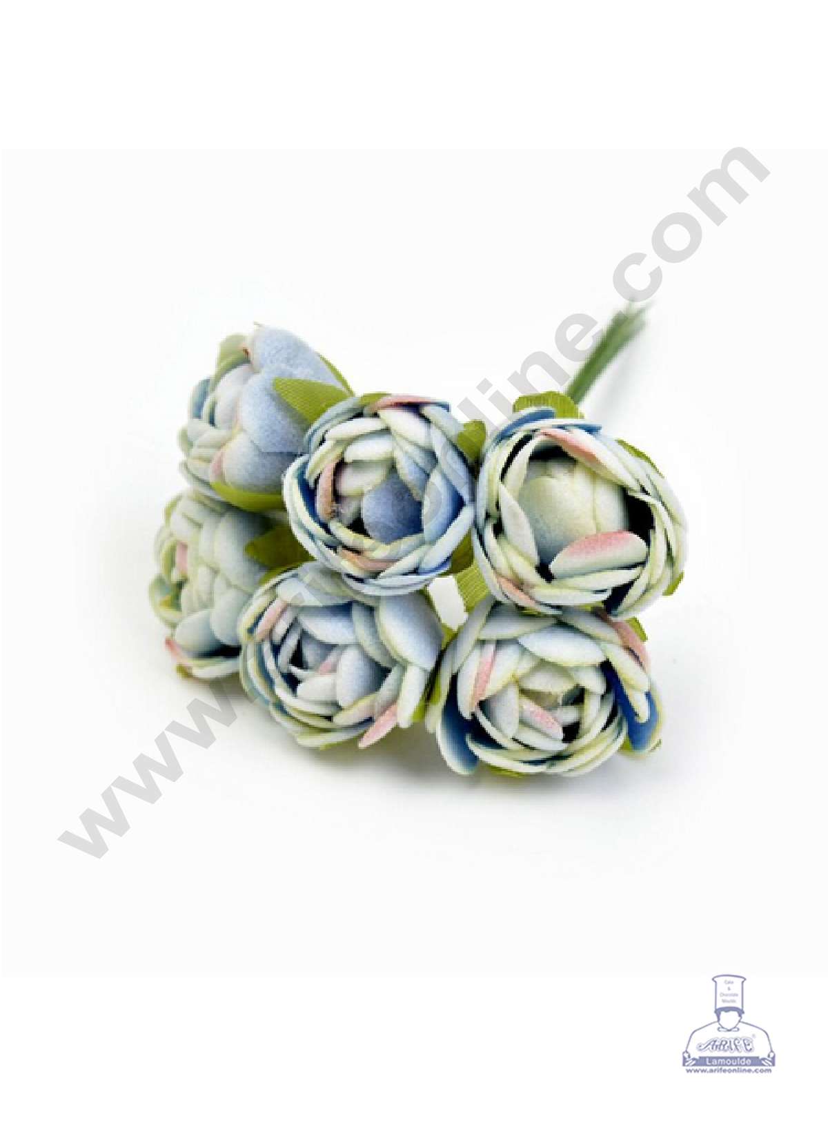 CAKE DECOR™ Small Rose Artificial Flower Bunch For Cake Decoration – B ...