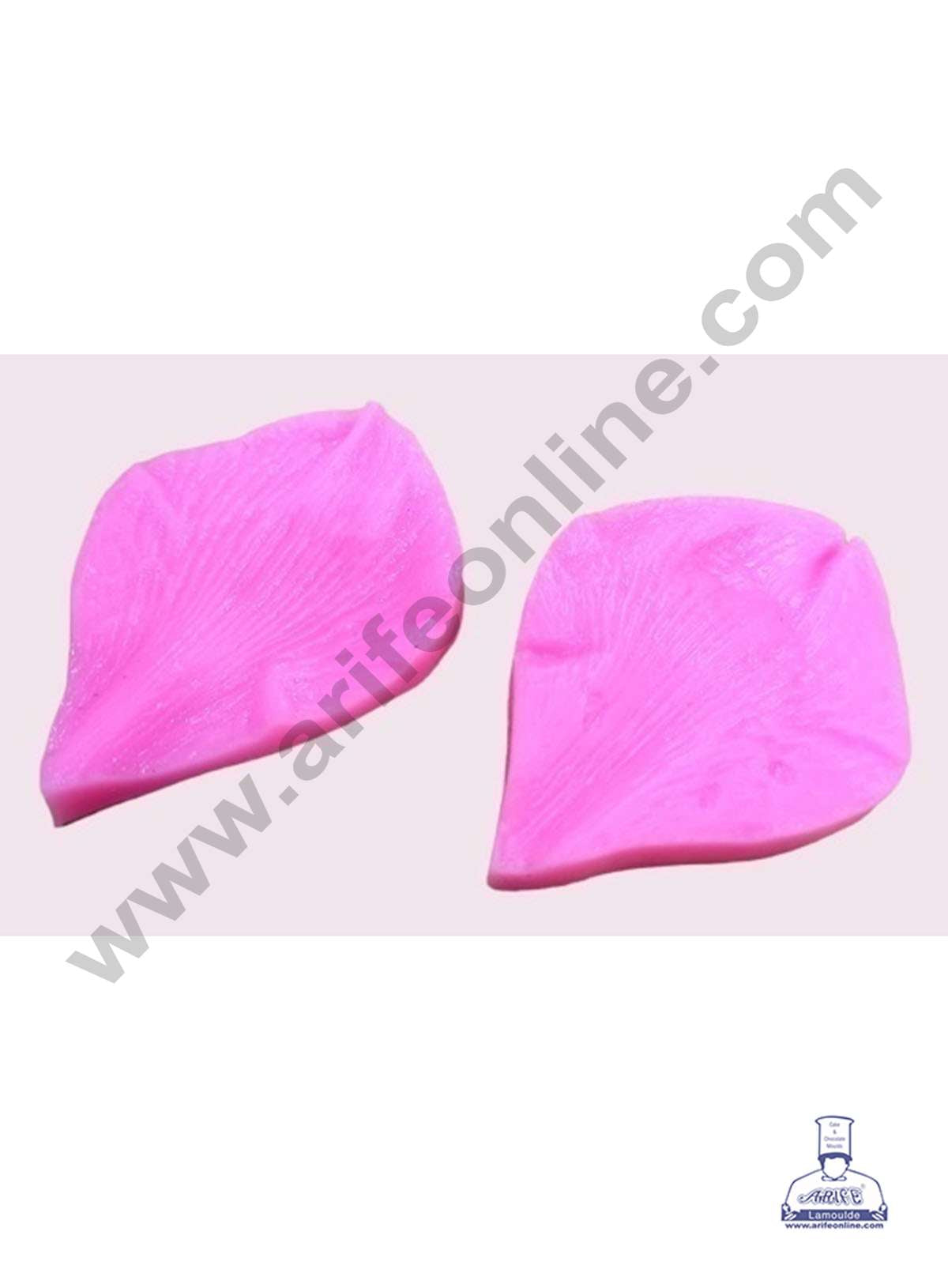 CAKE DECOR™ Silicon 2 pcs Veiner Leaves Fondant Clay Marzipan Cake Dec ...