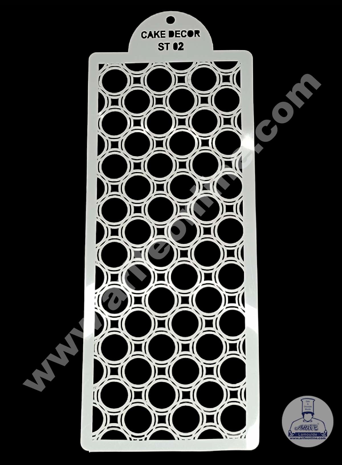 CAKE DECOR™ Wedding Cake Stencil, Cake Border Side Decoration Tool SBS ...