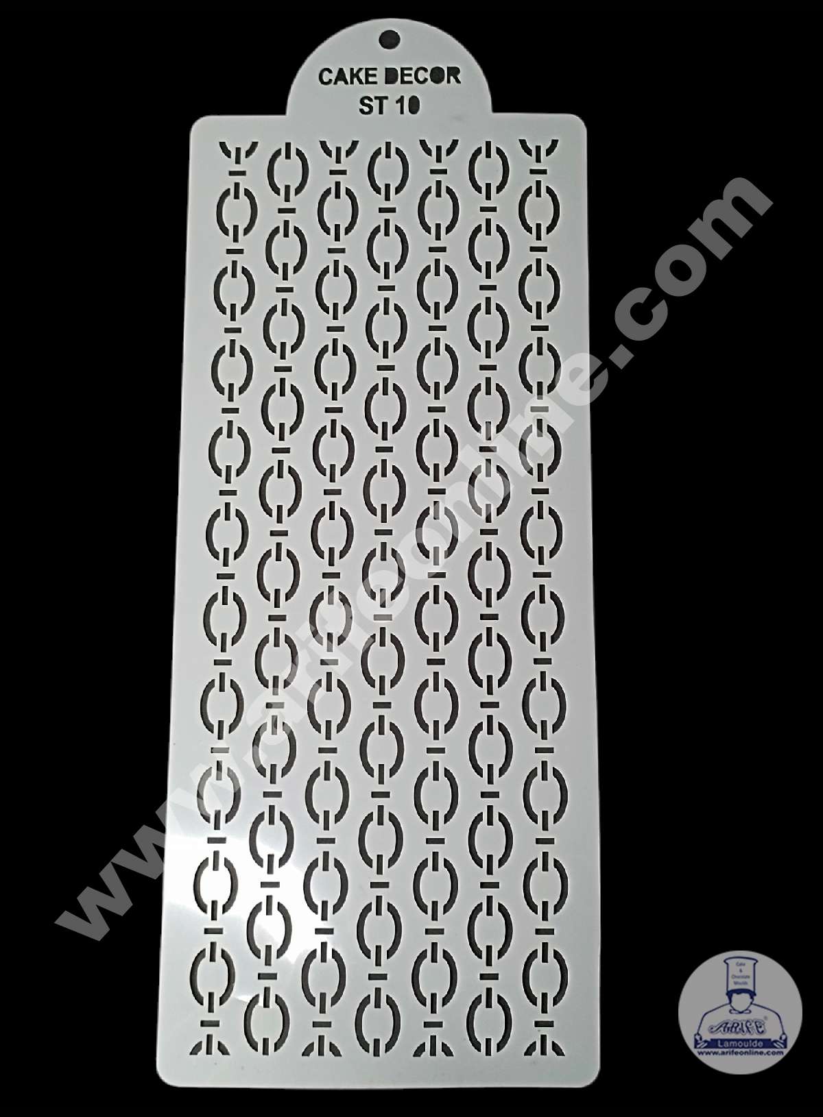 CAKE DECOR™ Wedding Cake Stencil, Cake Border Side Decoration Tool SBS ...