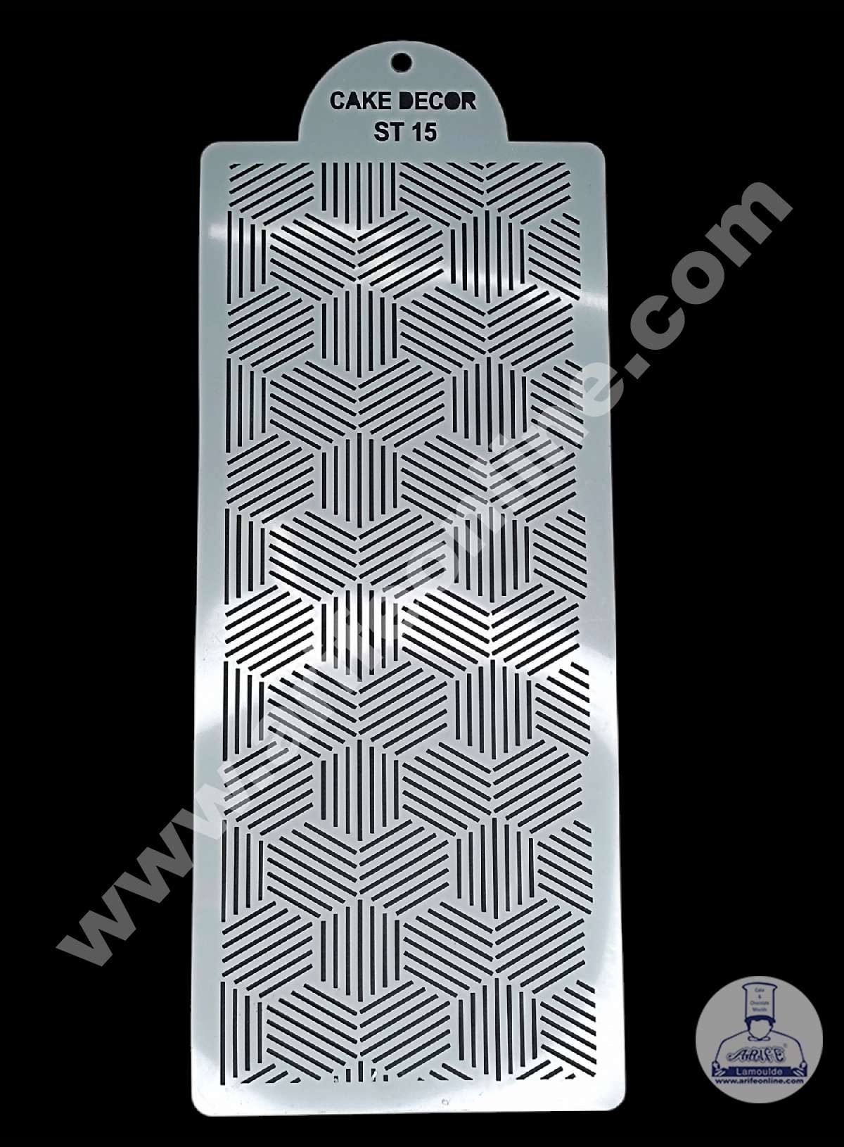 CAKE DECOR™ Wedding Cake Stencil, Cake Border Side Decoration Tool SBS ...