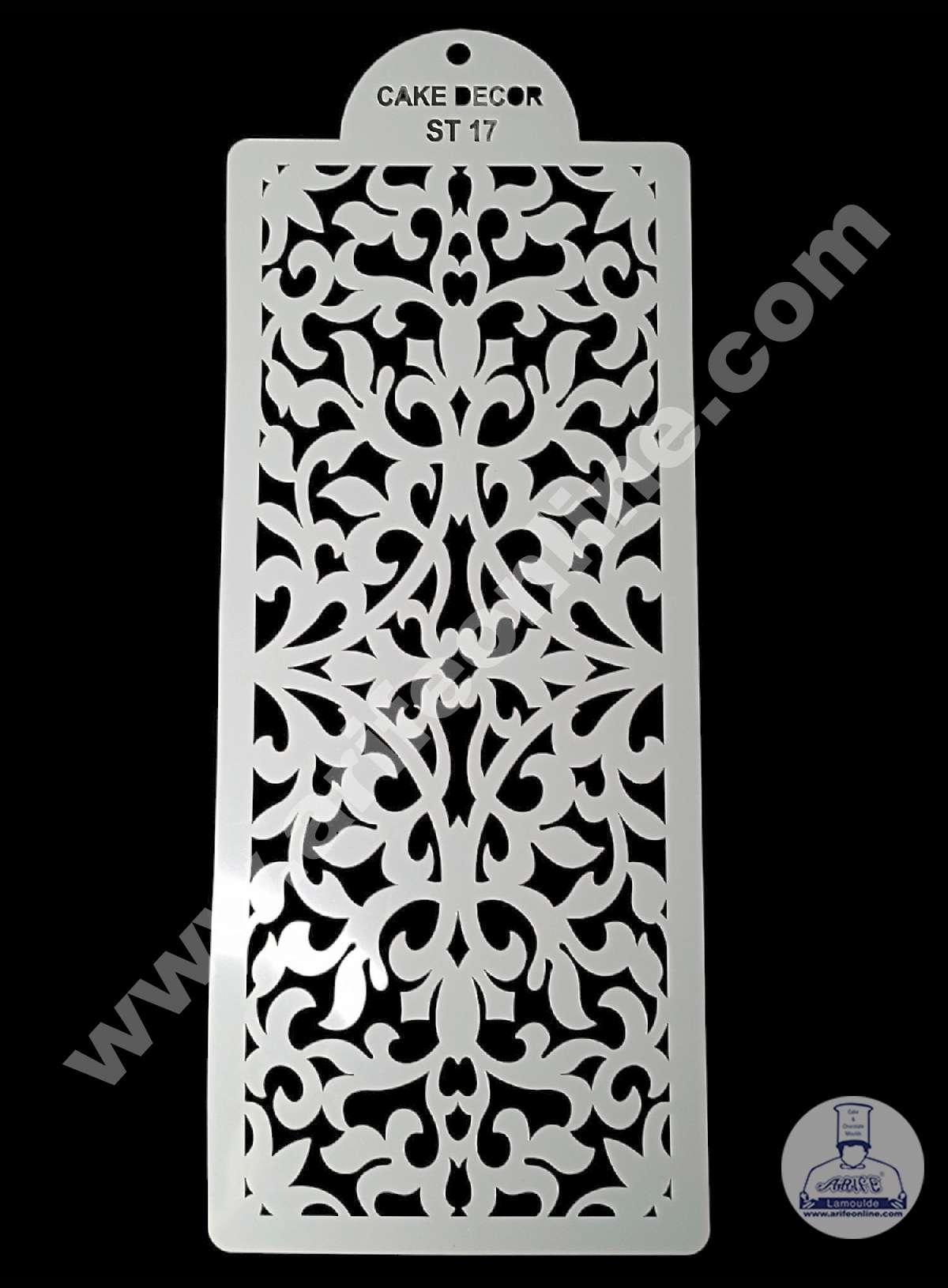 CAKE DECOR™ Wedding Cake Stencil, Cake Border Side Decoration Tool SBS ...