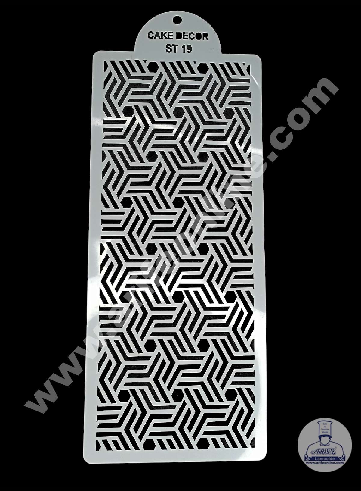 CAKE DECOR™ Wedding Cake Stencil, Cake Border Side Decoration Tool SBS ...