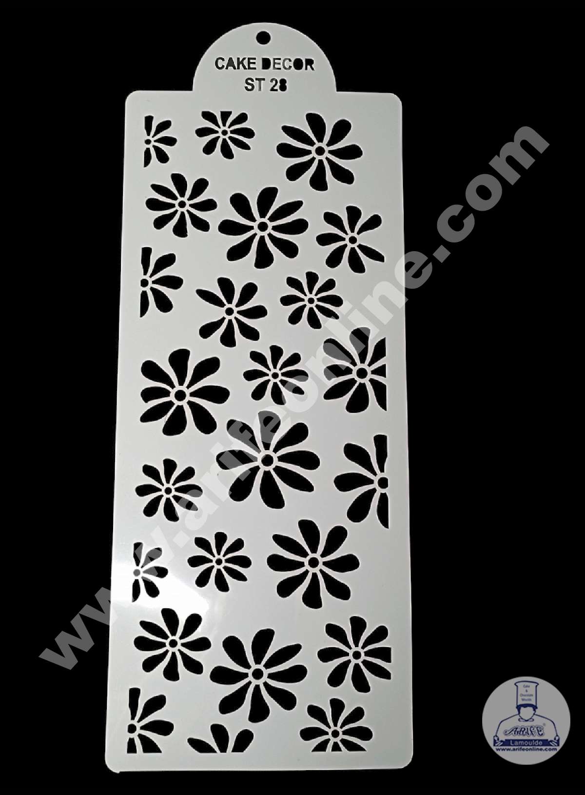 CAKE DECOR™ Wedding Cake Stencil, Cake Border Side Decoration Tool SBS ...