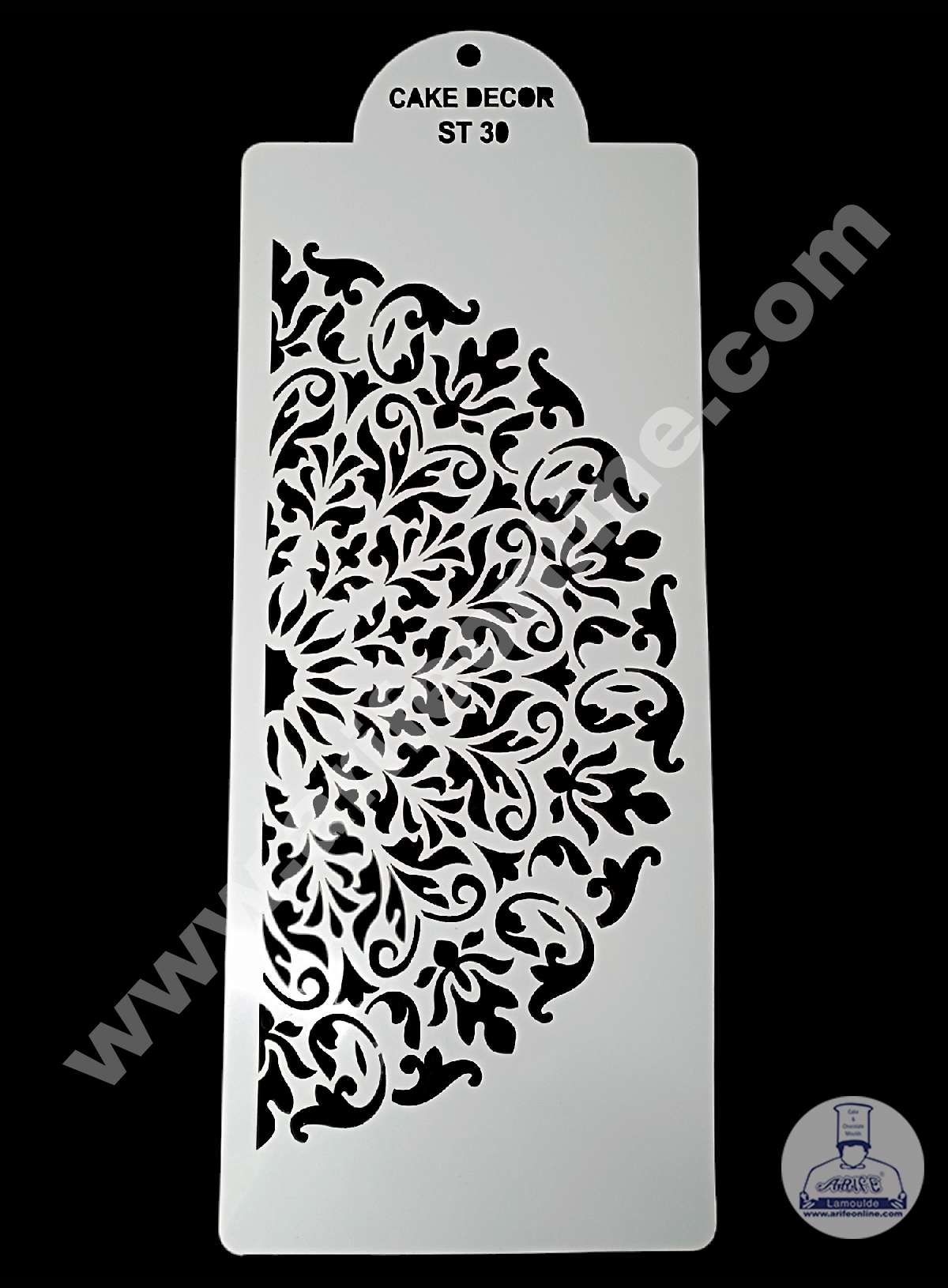 CAKE DECOR™ Wedding Cake Stencil, Cake Border Side Decoration Tool SBS ...