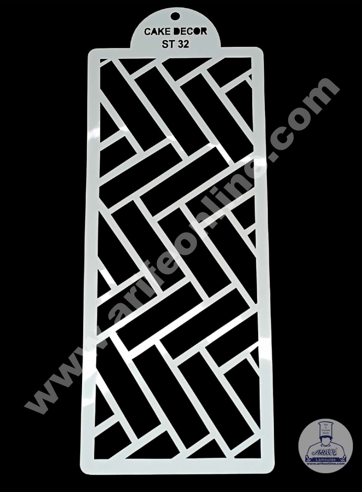 CAKE DECOR™ Wedding Cake Stencil, Cake Border Side Decoration Tool SBS ...