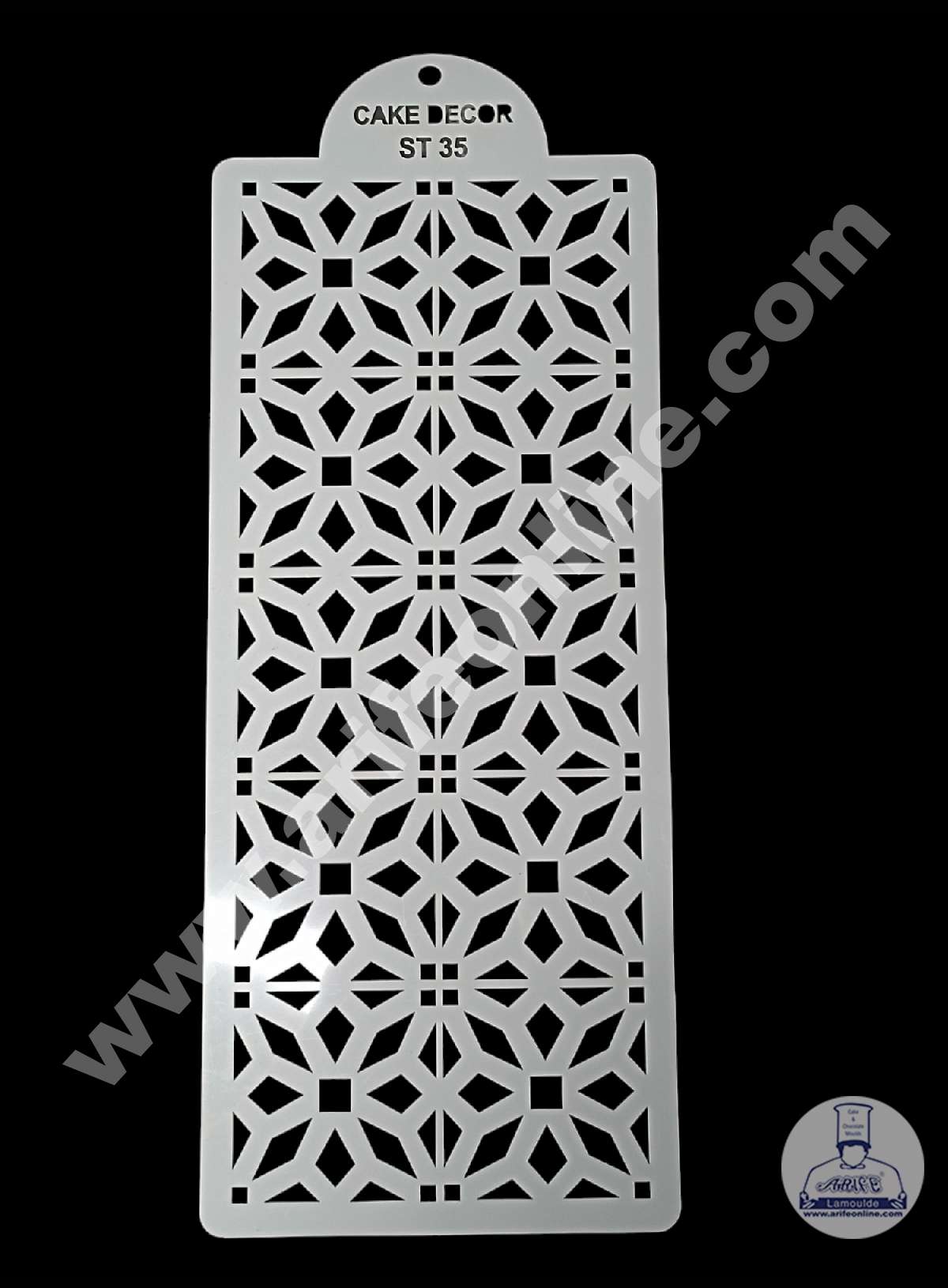 CAKE DECOR™ Wedding Cake Stencil, Cake Border Side Decoration Tool SBS ...