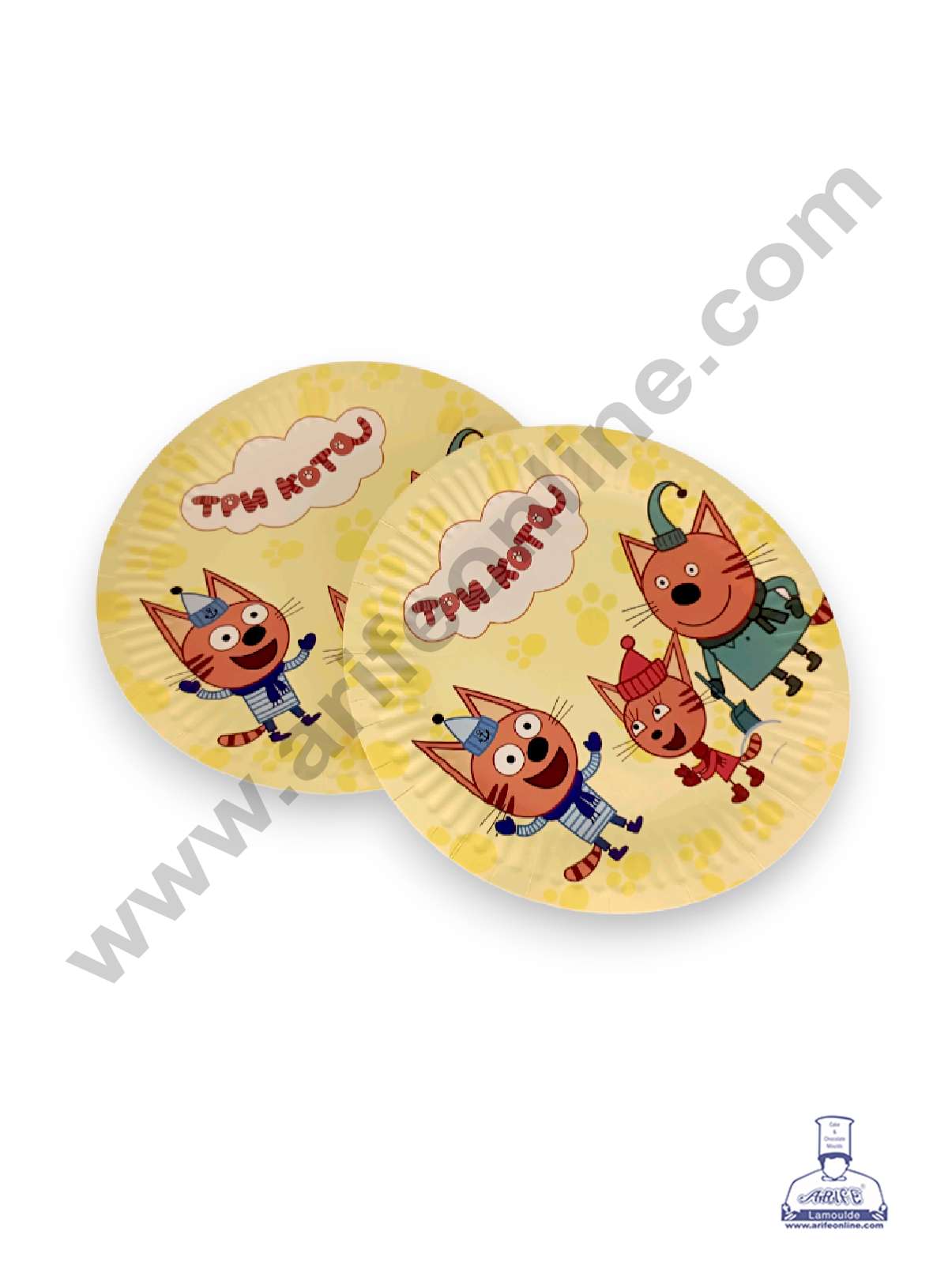 CAKE DECOR™ 9 inch TPN Kota Theme Paper Plates | Disposable Plates | B ...