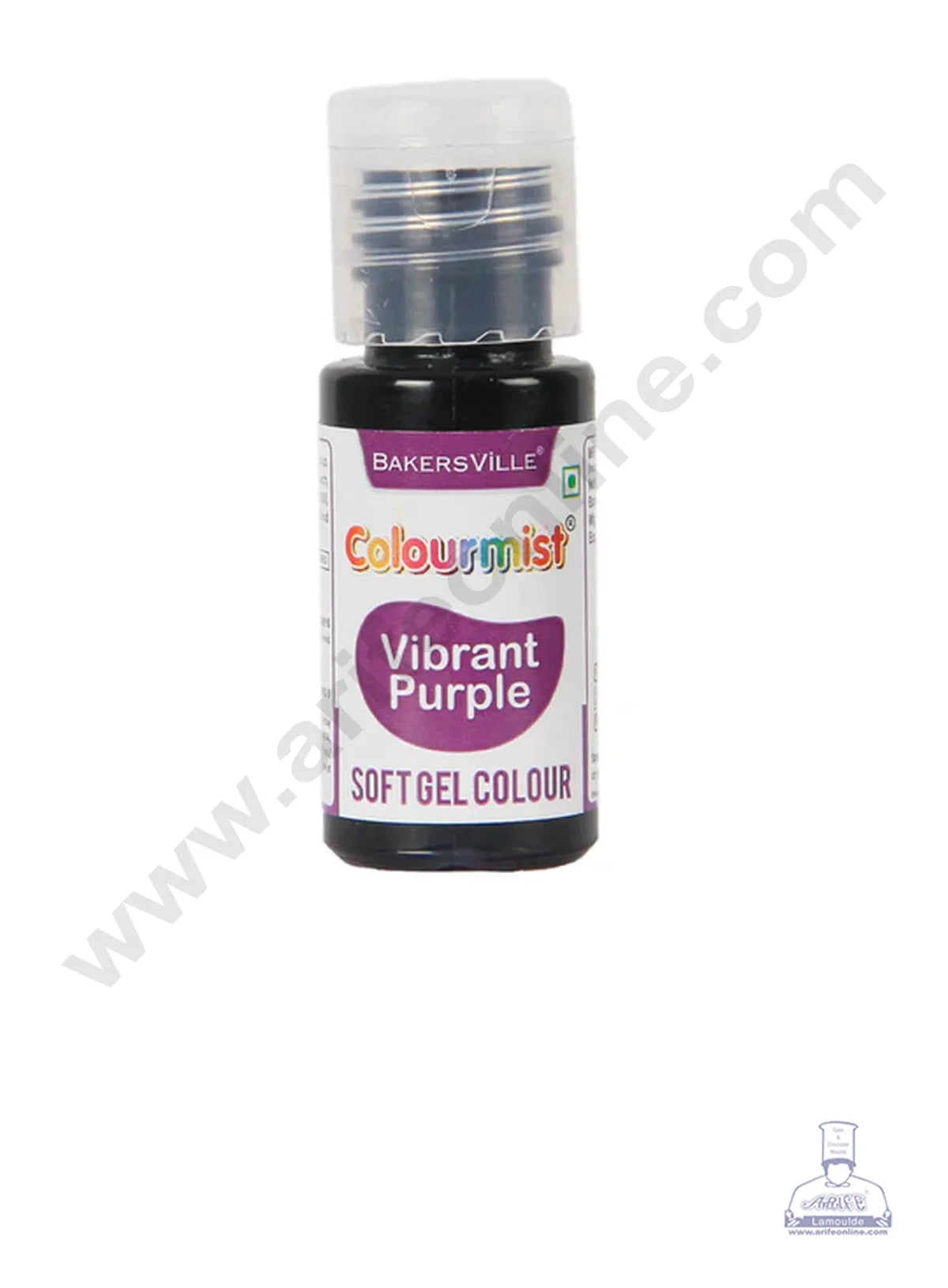 Colourmist Soft Gel Paste Food Color Vibrant Purple 20g | Edible Gel C ...