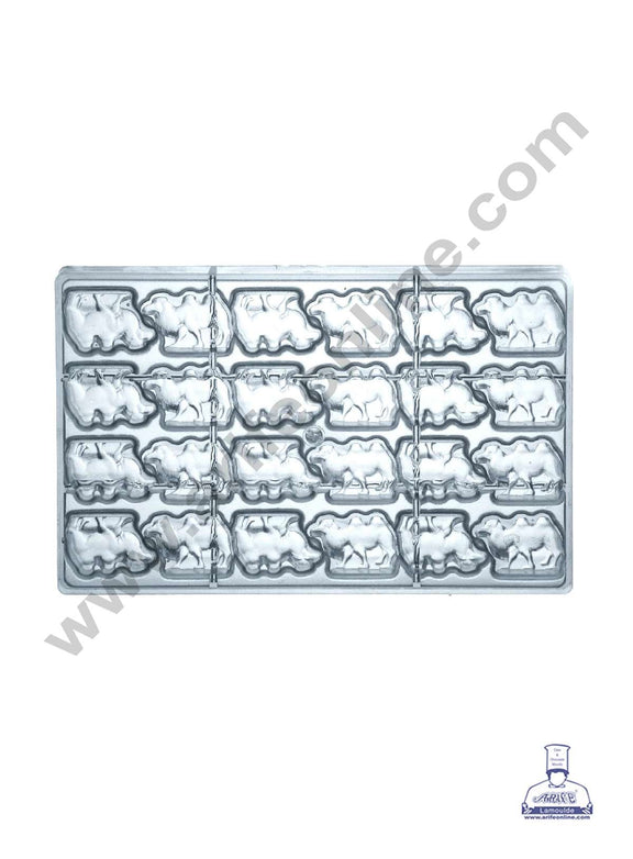 FineDecor 24 Cavity Camel Shape Polycarbonate Chocolate Mold - ( YBS-1 ...