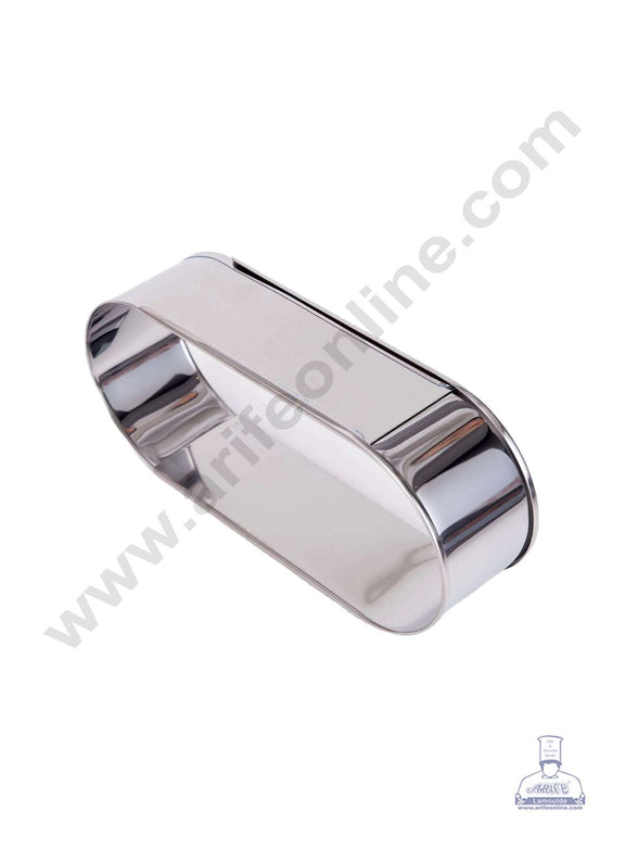 Home CAKE DECOR™ Adjustable Oval Cake Ring Stainless Steel Cutter Heavy ...