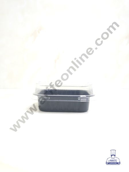 Home CAKE DECOR™ PVC Square Brownie Box With Black Base Cake Box ...