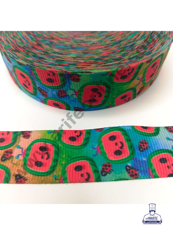 Home CAKE DECOR™ 1 Roll Cocomelon Theme Ribbon | Gift Wrapping ...