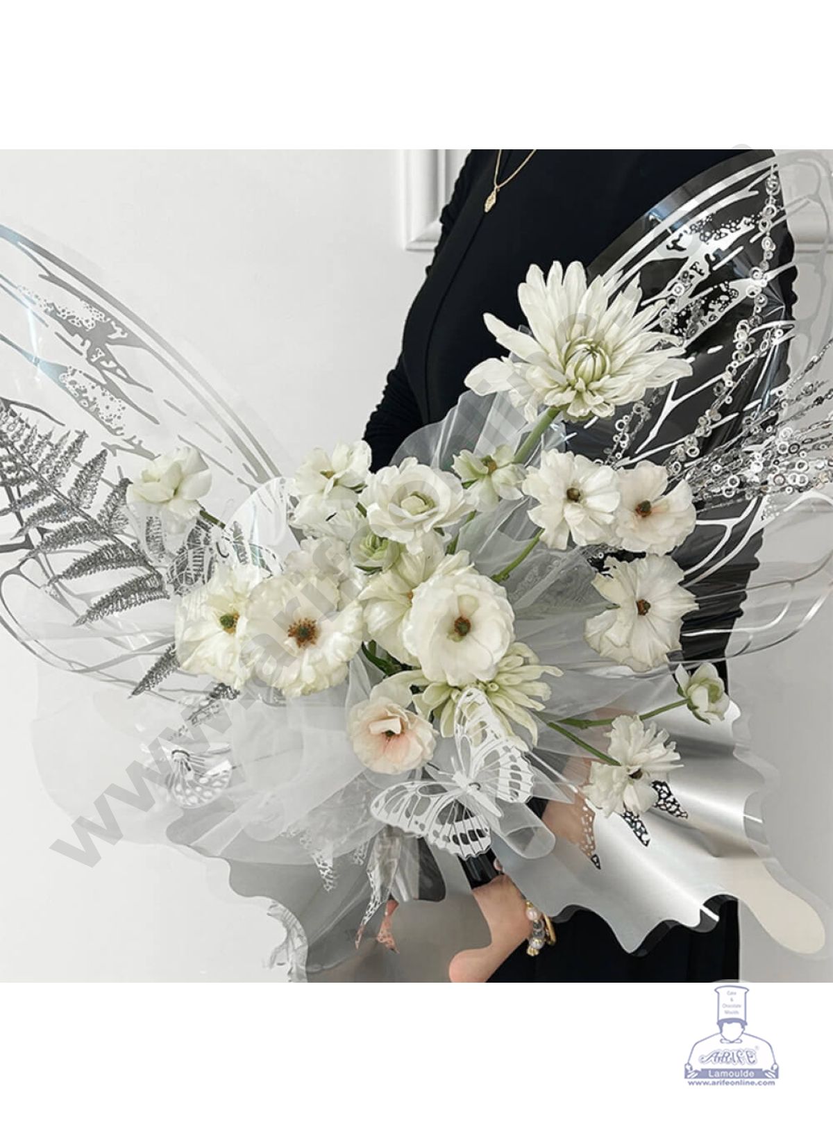 Home Cellophane Butterfly Wings Plastic for Flower Bouquet | Premium ...