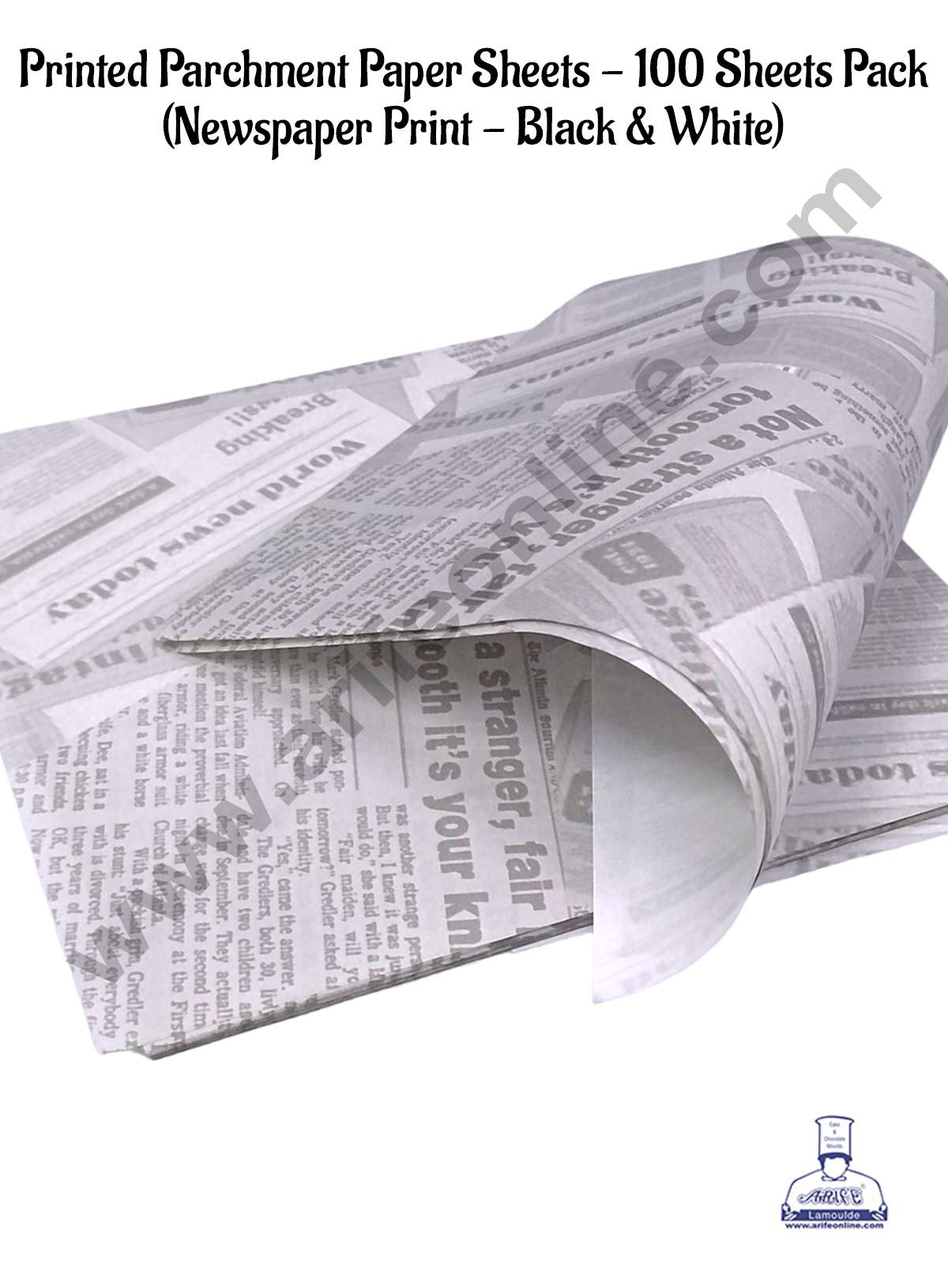 CAKE DECOR™ Printed Parchment Paper | Bento Box Liner | Grease Proof P ...