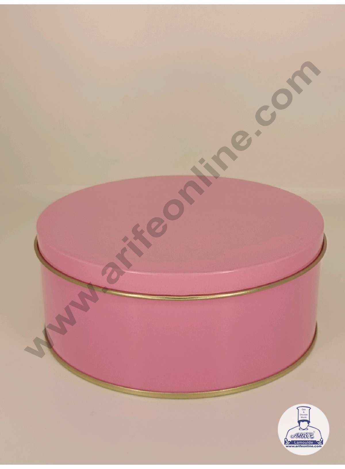 CAKE DECOR™ Dream Cake Tin Torte cake Cookie Cake Tin - Pink Color - 5 ...