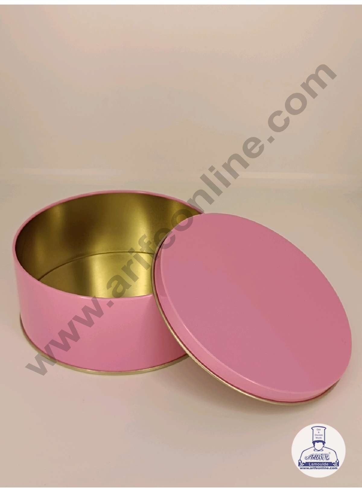 CAKE DECOR™ Dream Cake Tin Torte cake Cookie Cake Tin - Pink Color - 5 ...