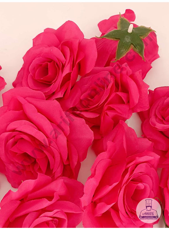 Home CAKE DECOR™ Large Rose Artificial Flower For Cake Decoration ...