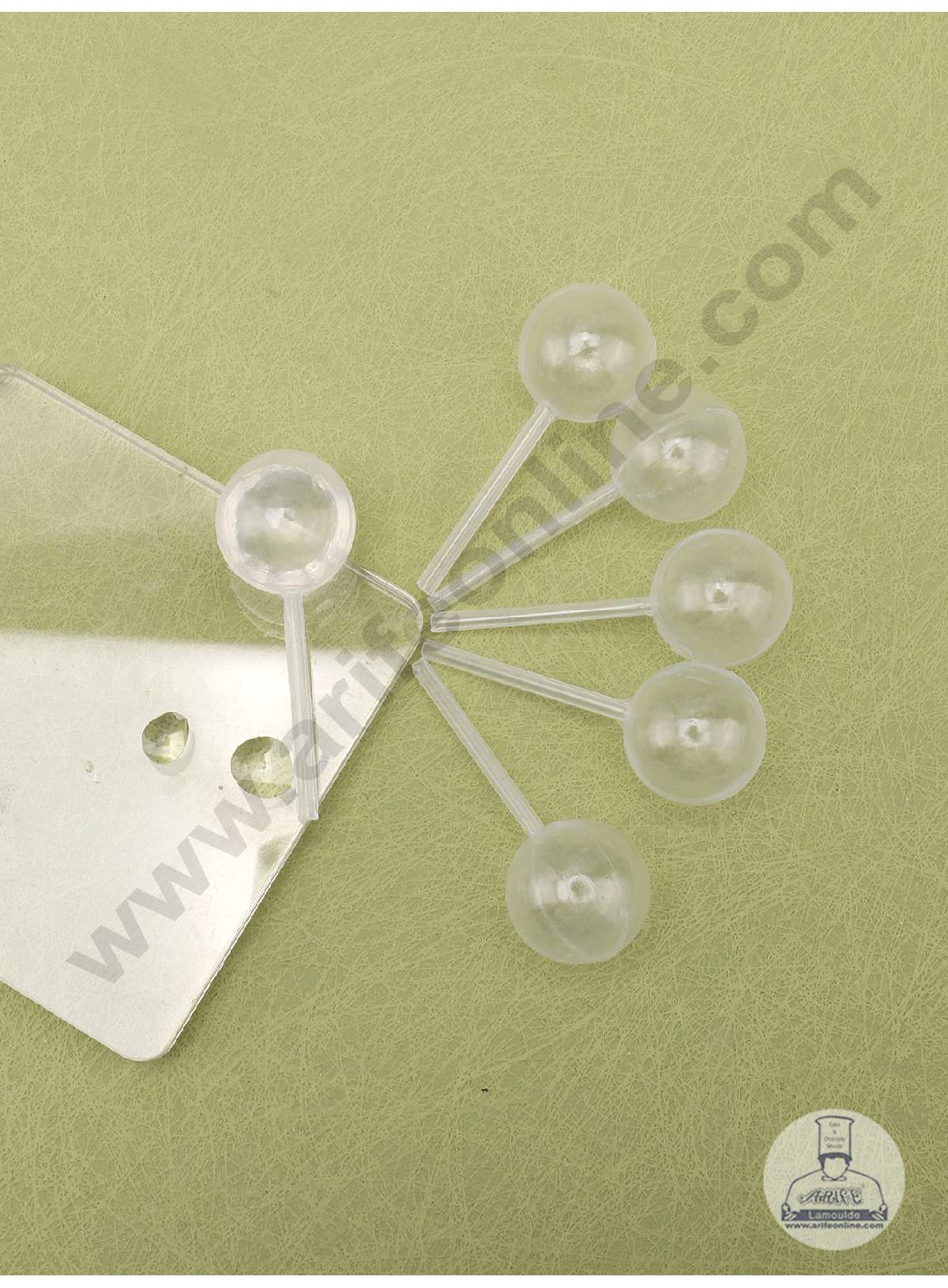 CAKE DECOR™ Plastic Round Sphere Shape Squeeze Transfer Pipettes for C ...