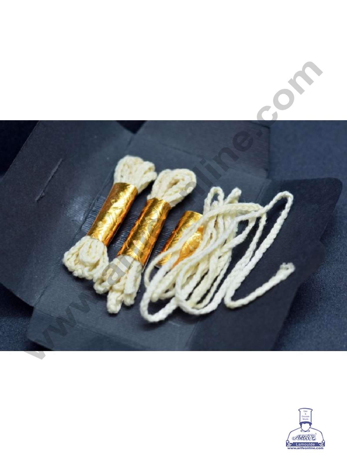 CAKE DECOR™ 1 Meter Disappearing Surprise Fire Candle Thread | String ...