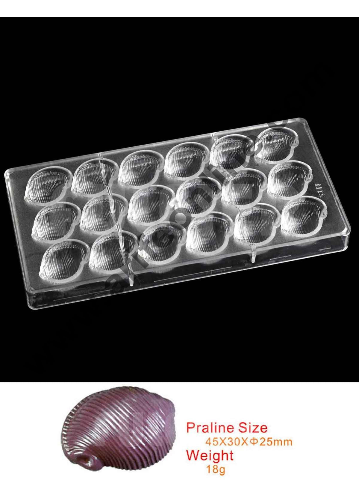 Cake Decor Plastic Conch Seashell Chocolate Mold, Cake Sweet Candy Con ...