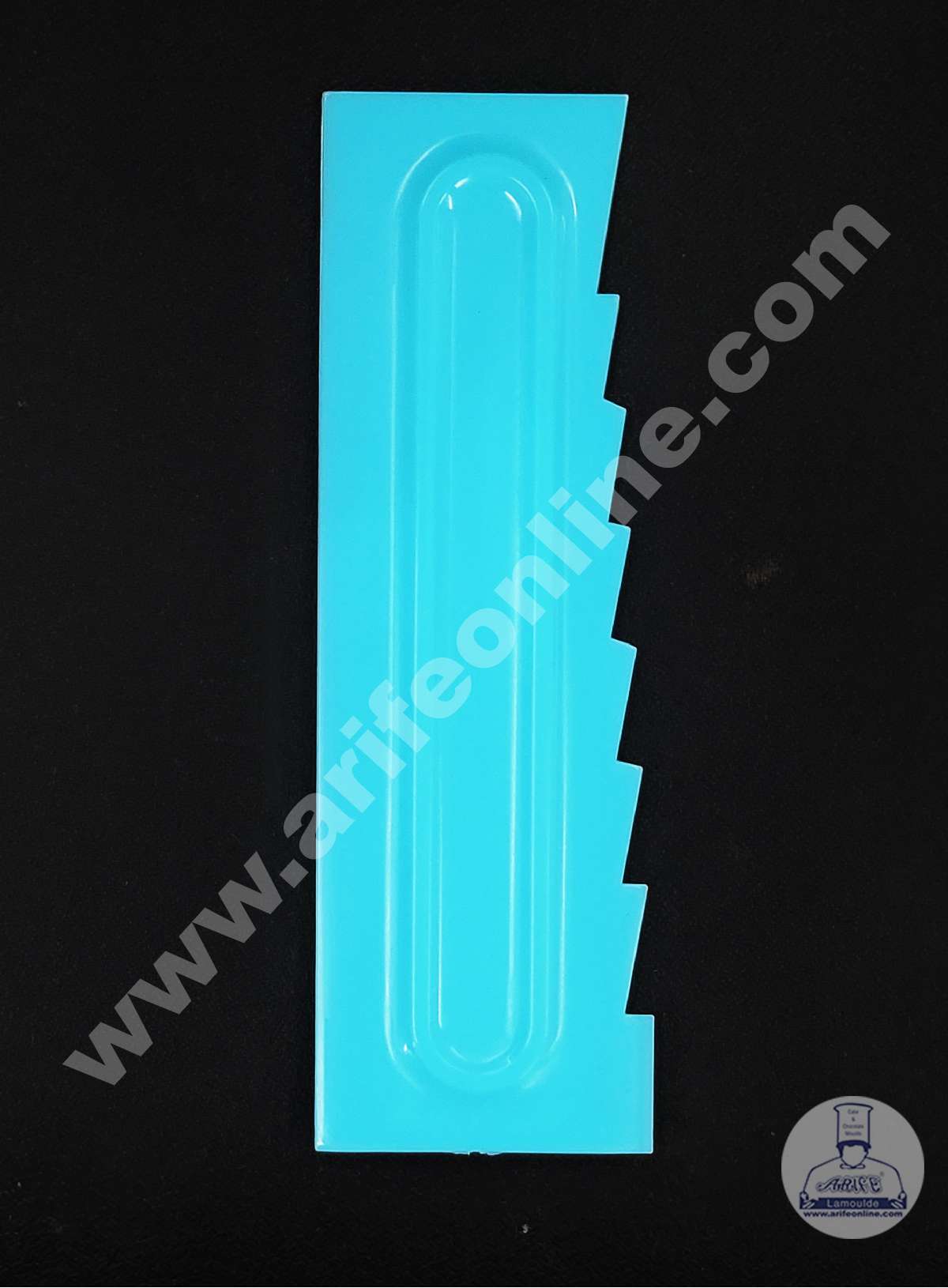 Cake Decor Plastic Icing Comb Scraper Smoother Icing Fondant Cake Deco ...