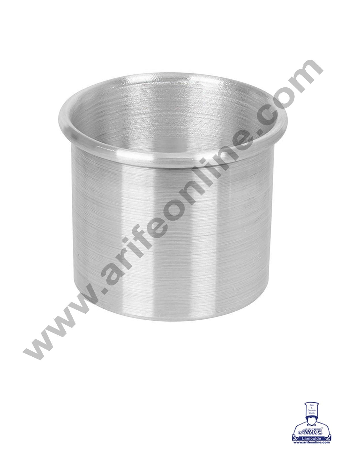 Cake Decor Round Aluminum Cake Mould Thali 4 in x 4 inch – Arife Online ...