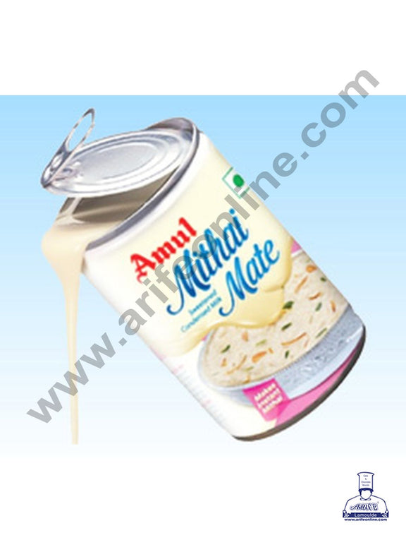 Home Amul Mithai Mate Sweetened Condensed Milk 400 g (Tin)