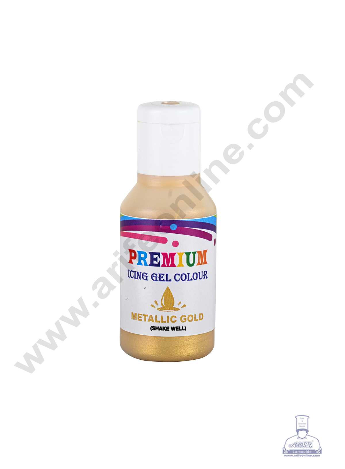 Bake Haven Premium Icing Gel Colour - Metallic Gold (20g) – Arife ...