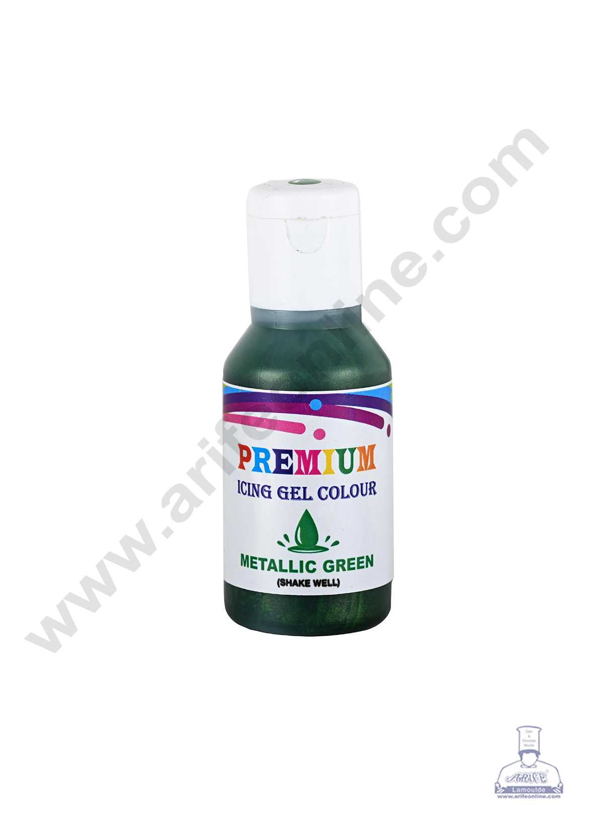 Bake Haven Premium Icing Gel Colour - Metallic Green (20g) – Arife ...