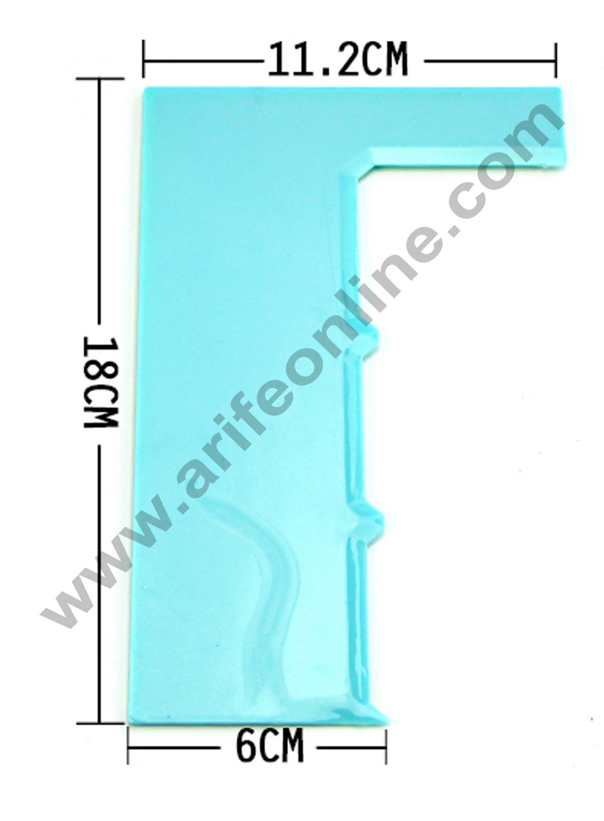 Cake Decor Smoother Polisher Cake Contour Comb Scraper Book Shape Patt ...