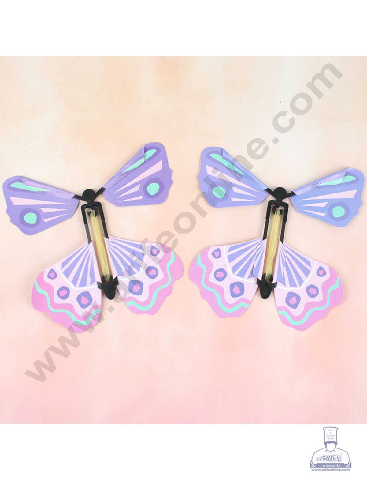 CAKE DECOR™ 1 piece Flying Butterfly Assorted Color and Assorted Desig ...
