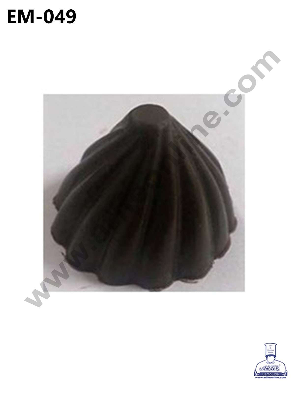 CAKE DECOR™ 15 Cavity Modak Shape PVC Chocolate mould E-049 (1 pc pack ...
