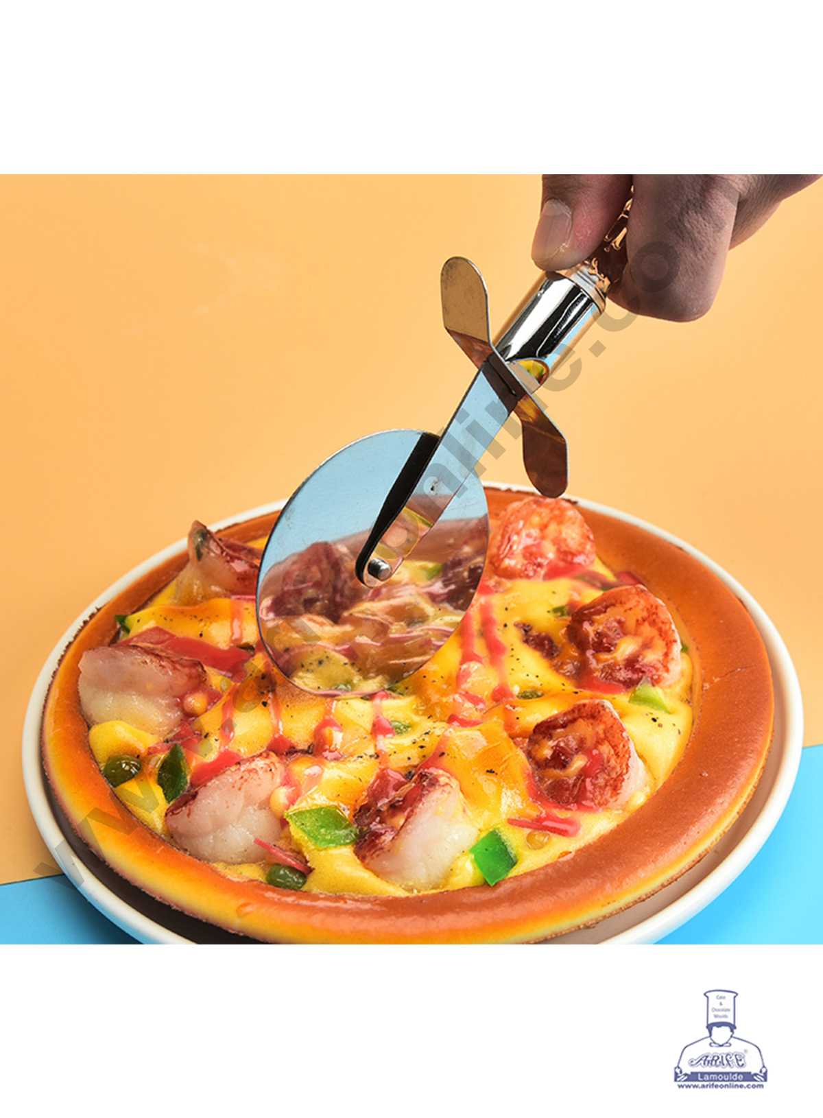 CAKE DECOR™ 3 pcs Set Multi-purpose Pizza Roller Knife Cake Knife Cake ...