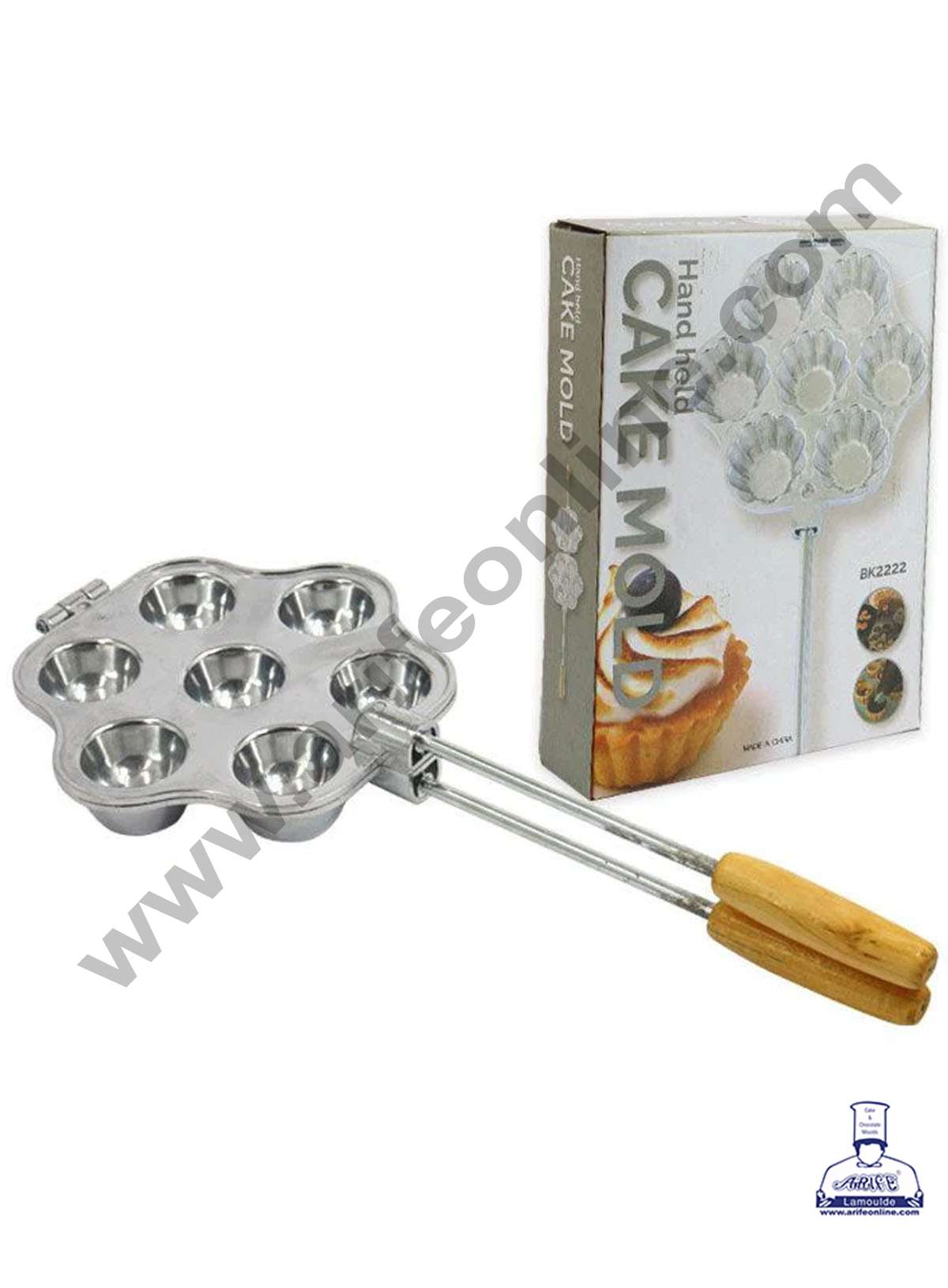 CAKE DECOR™ 7 Cavity Hand Held Mini Cake Mold BK2222 – Arife Online Store
