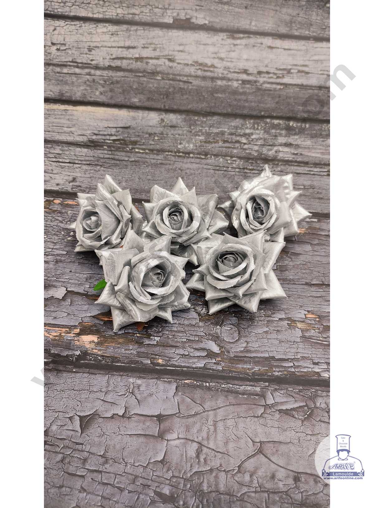 Home CAKE DECOR™ Medium Velvet Rose Artificial Flower For Cake ...